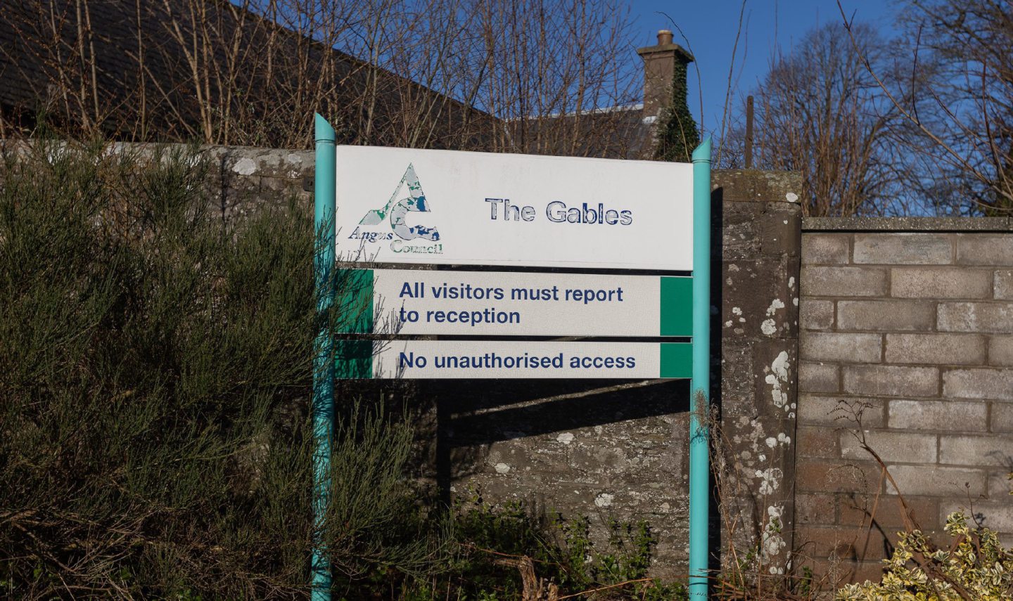 The Gables: Yobs set fire to derelict Forfar care home