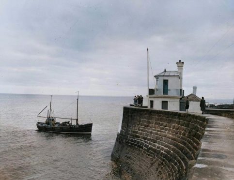 Photographs of Arbroath in the 1960s in colour
