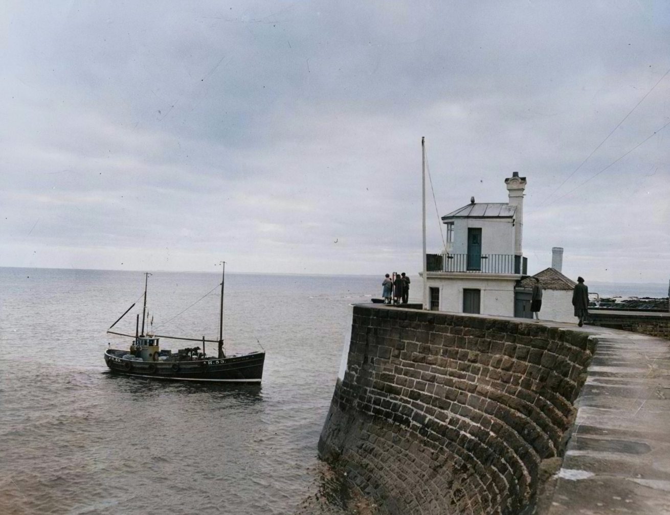 Photographs of Arbroath in the 1960s in colour