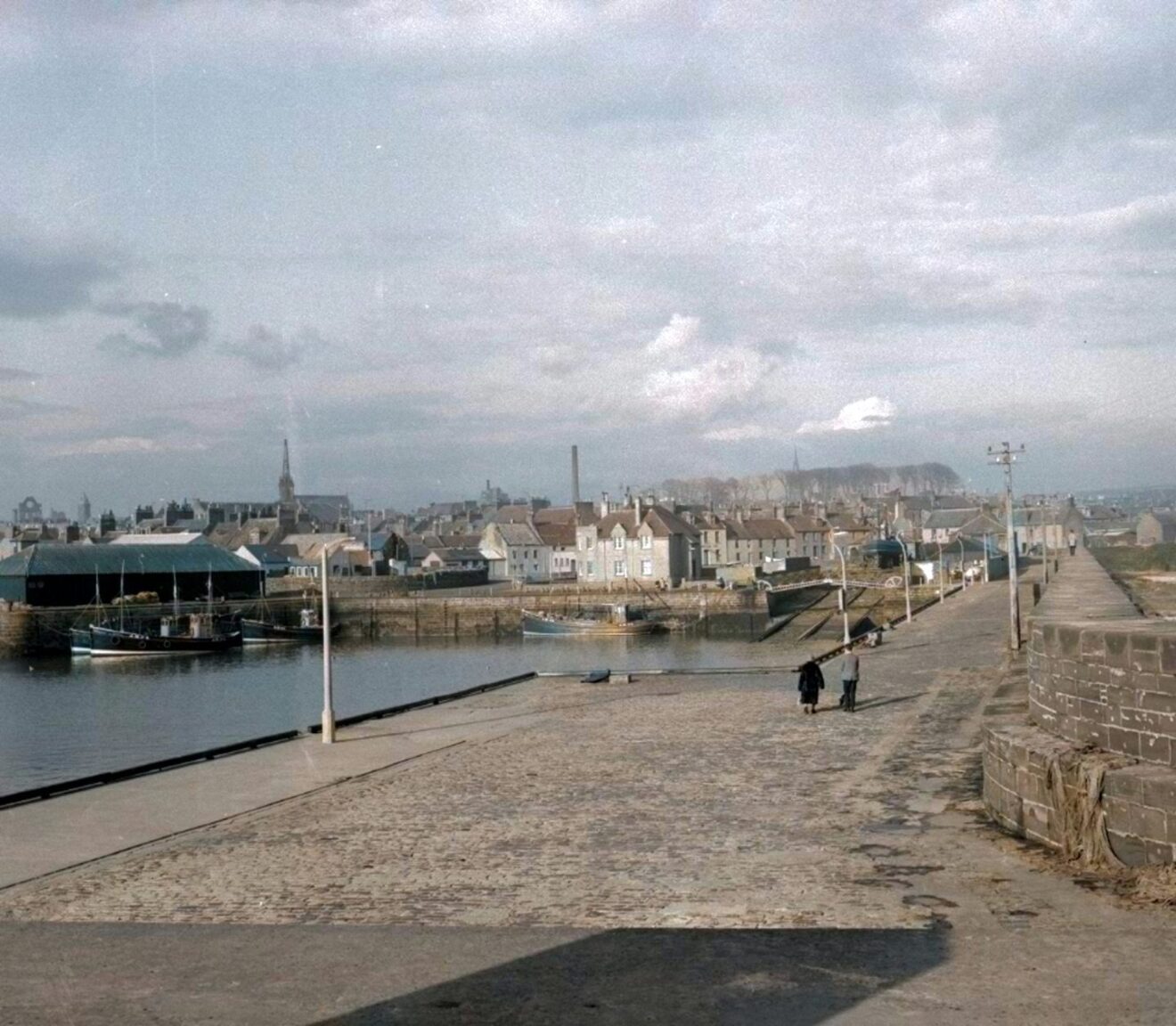 Photographs of Arbroath in the 1960s in colour