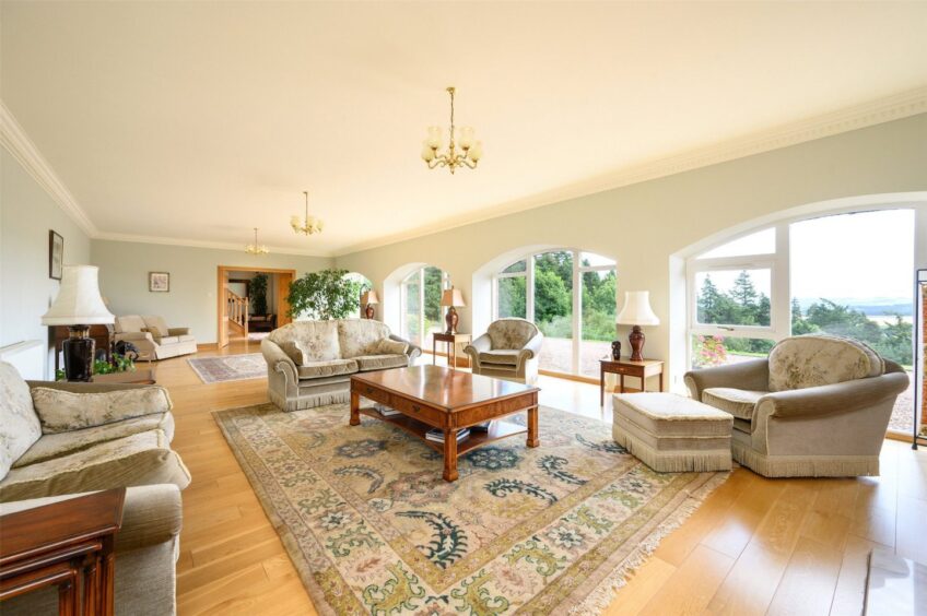 £1.1m house with stunning views of Carse of Gowrie for sale