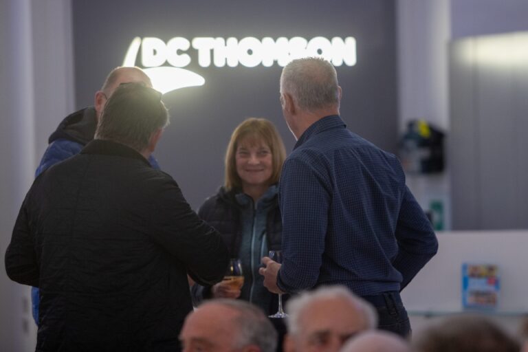 Courier subscribers listen to famous rugby doctor’s sporting stories