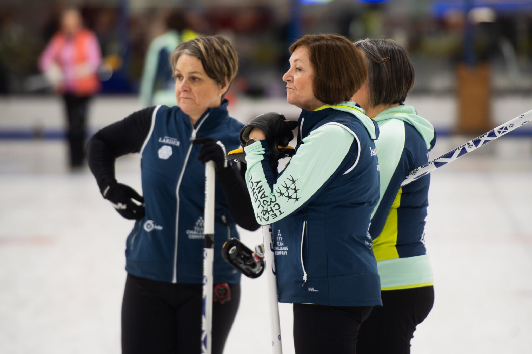 Pictures as senior curlers take to Forfar ice in Scottish Seniors