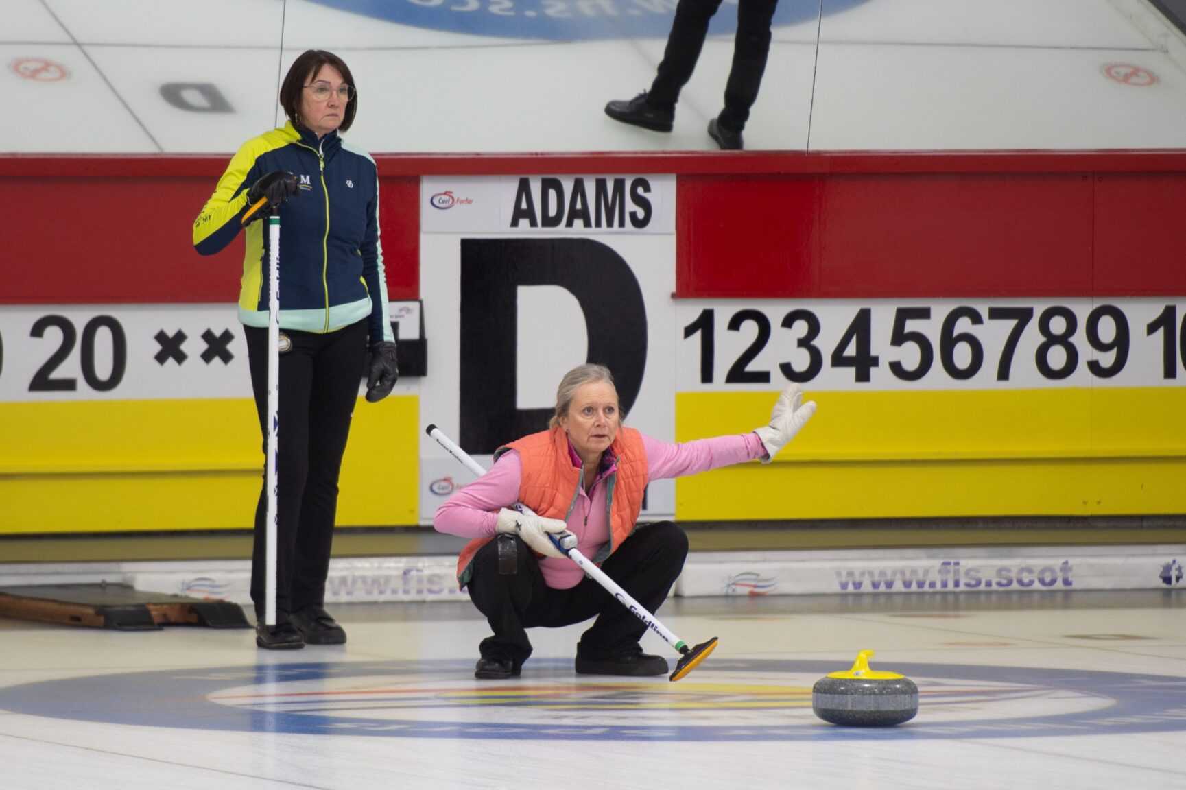 Pictures as senior curlers take to Forfar ice in Scottish Seniors