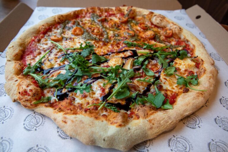 We try the 18-inch whoppers at new Dundee pizzeria Slice n Eazy