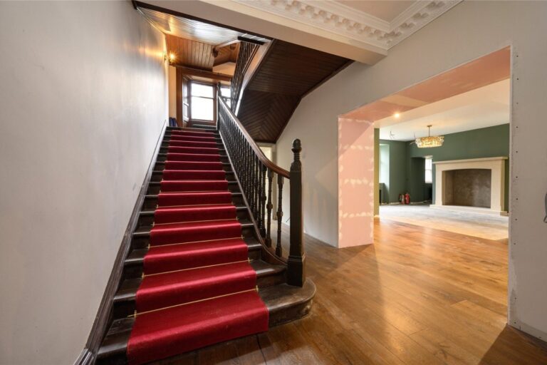Keillour Castle in Perthshire with 43 acres of land for sale at £1.8m