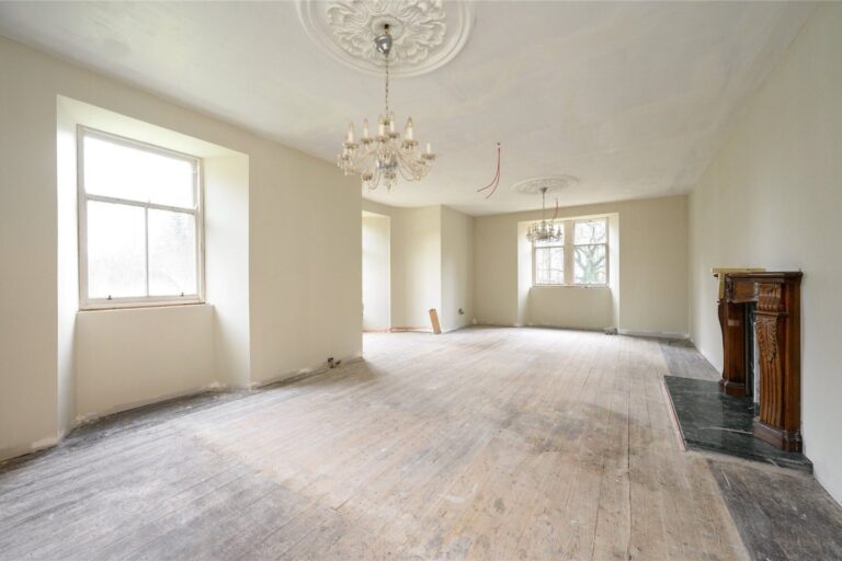 Keillour Castle in Perthshire with 43 acres of land for sale at £1.8m
