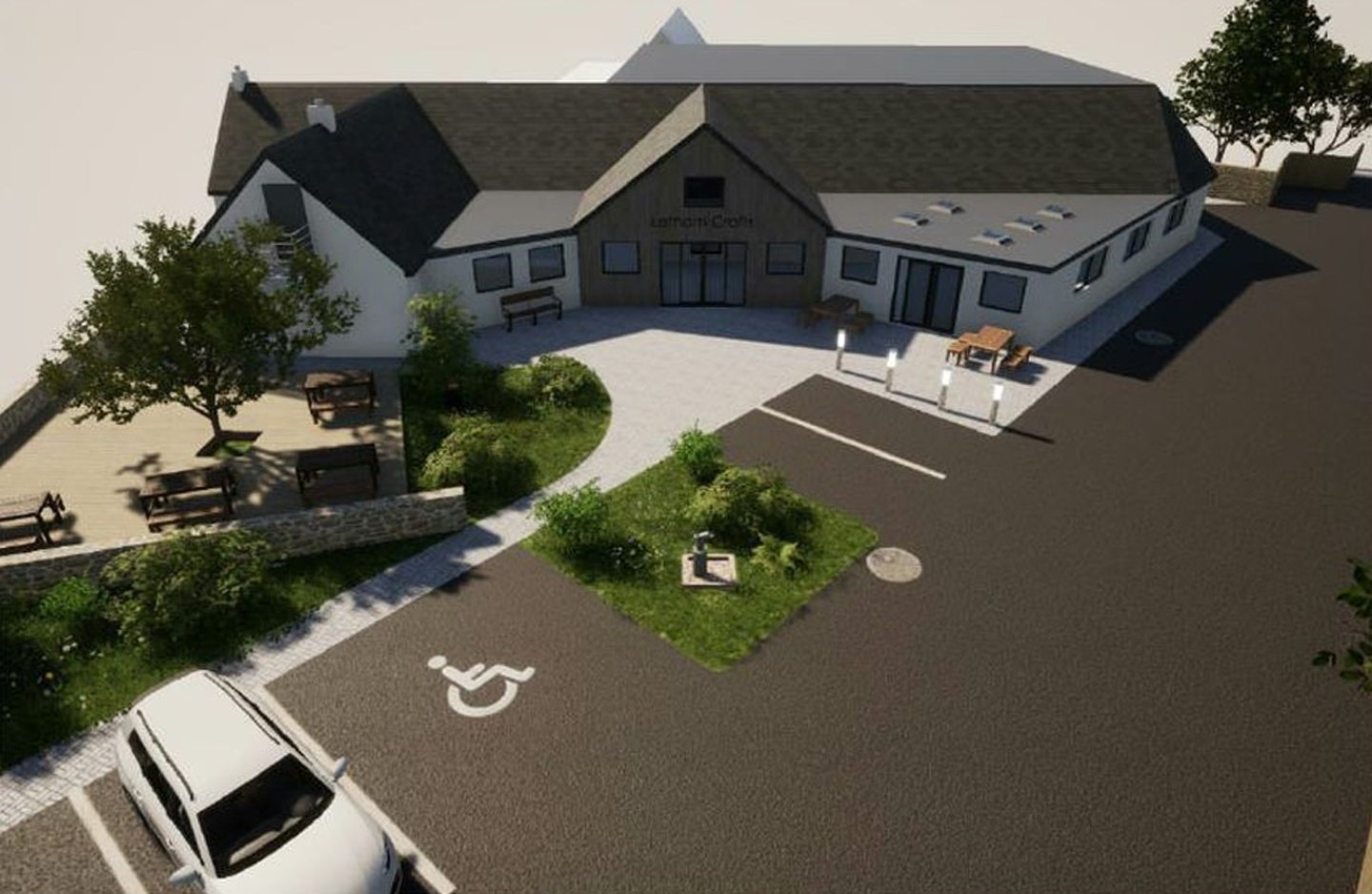 Letham craft shop expansion approved despite 'green roadie' objections