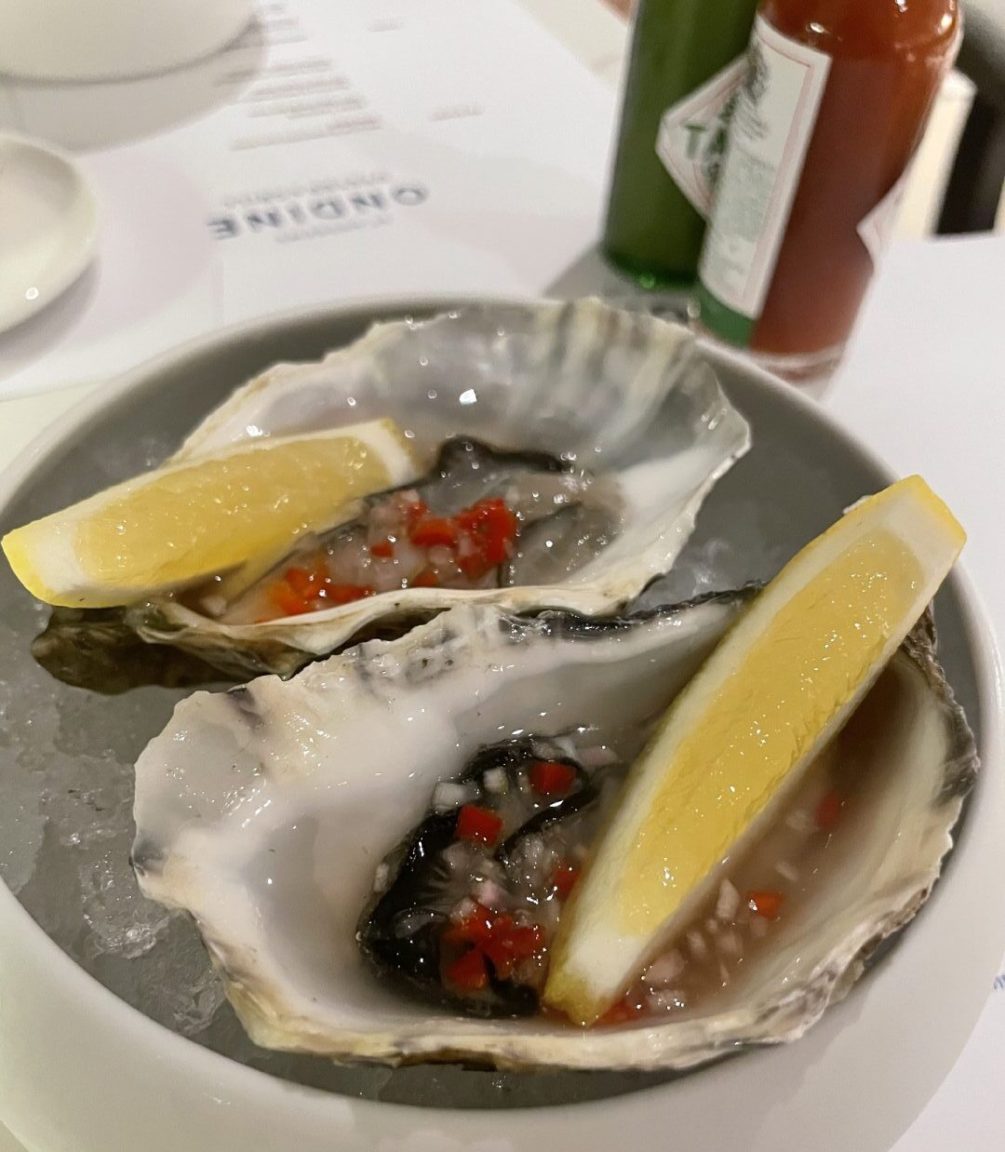 Ondine Oyster & Grill was elegant but held some surprises