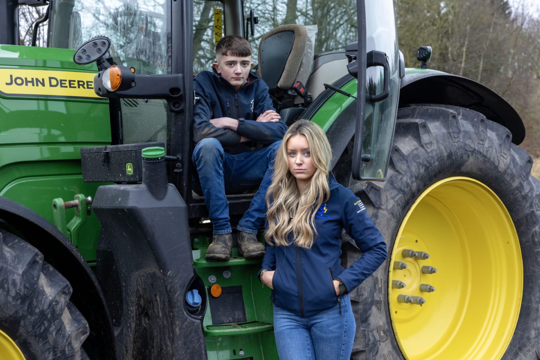 Gallery: Tractors travel in convoy into Perth