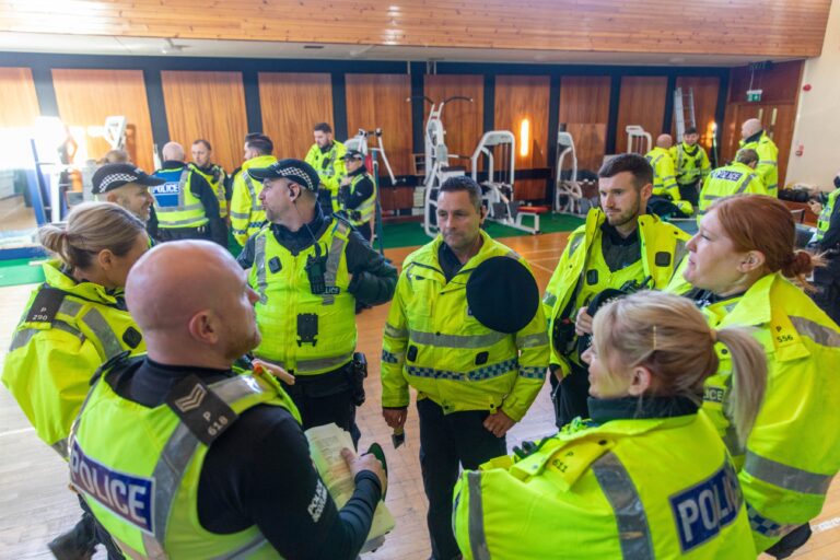 EXCLUSIVE: Inside Fife derby police operation as 4 arrested