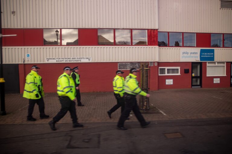 EXCLUSIVE: Inside Fife derby police operation as 4 arrested