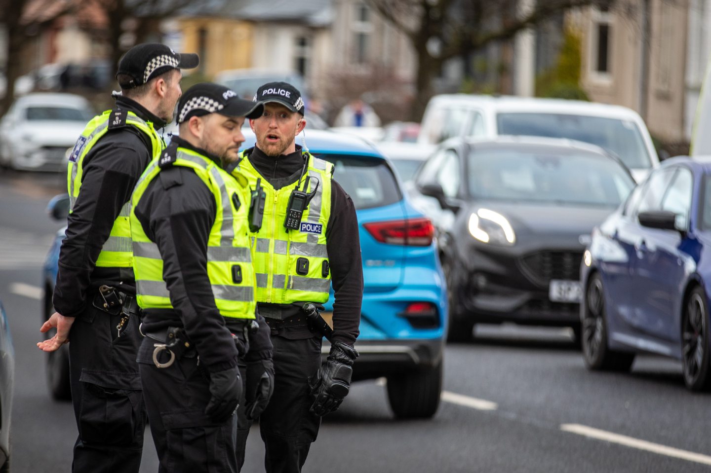 EXCLUSIVE: Inside Fife derby police operation as 4 arrested