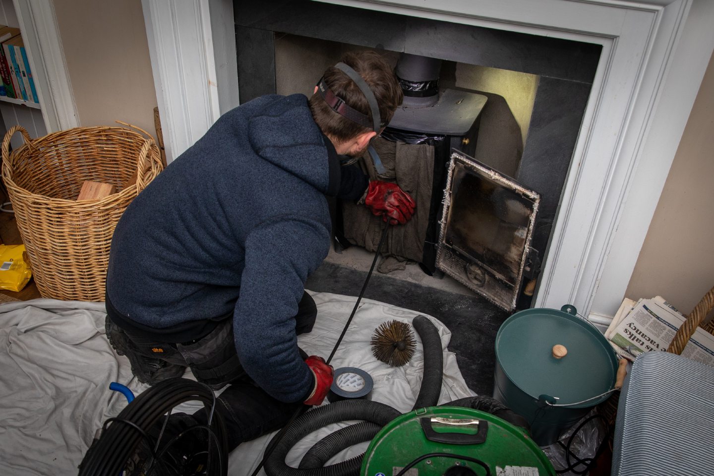 What’s it like being a modern-day chimney sweep in Fife?