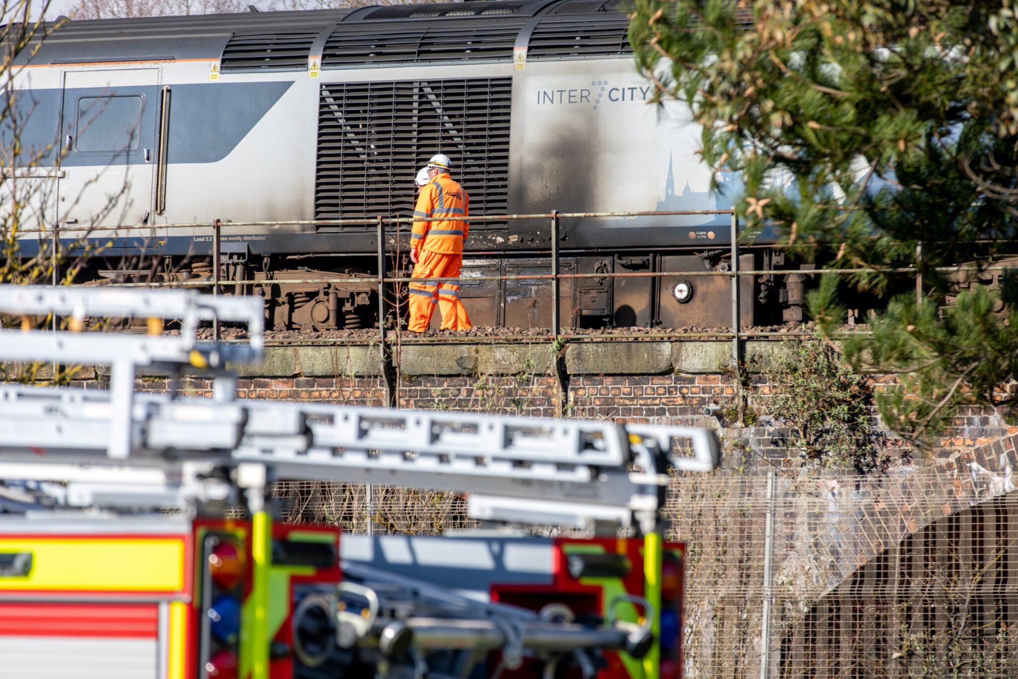 Passengers evacuated after Dundee train fire