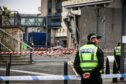 Part of building collapses after explosion near Dundee Overgate