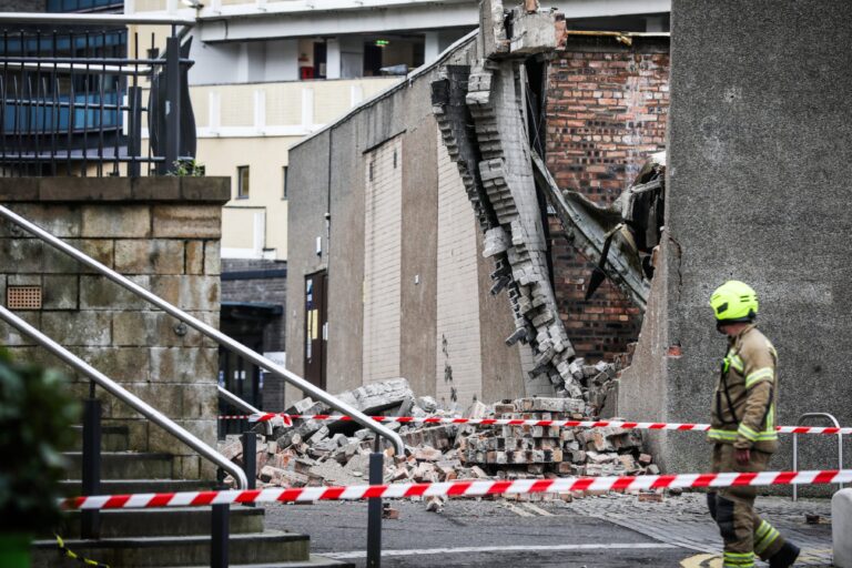 New photos show scene of Dundee explosion as probe continues