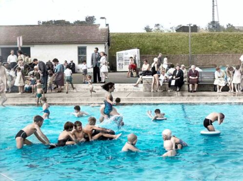 Photographs of Arbroath in the 1960s in colour