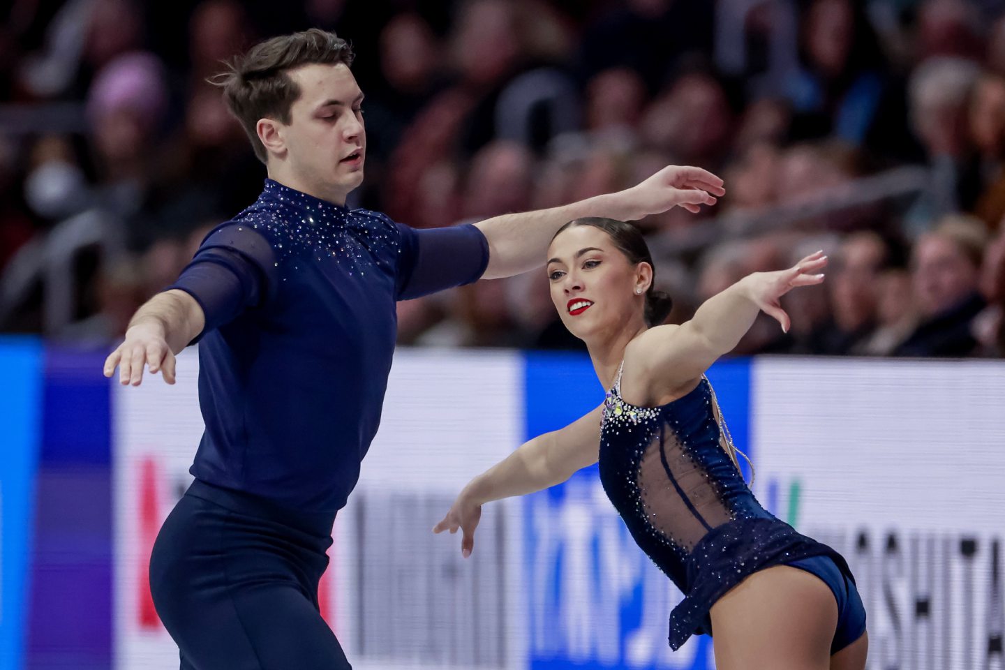 Dundee skating stars Ana and Luke share life on the ice