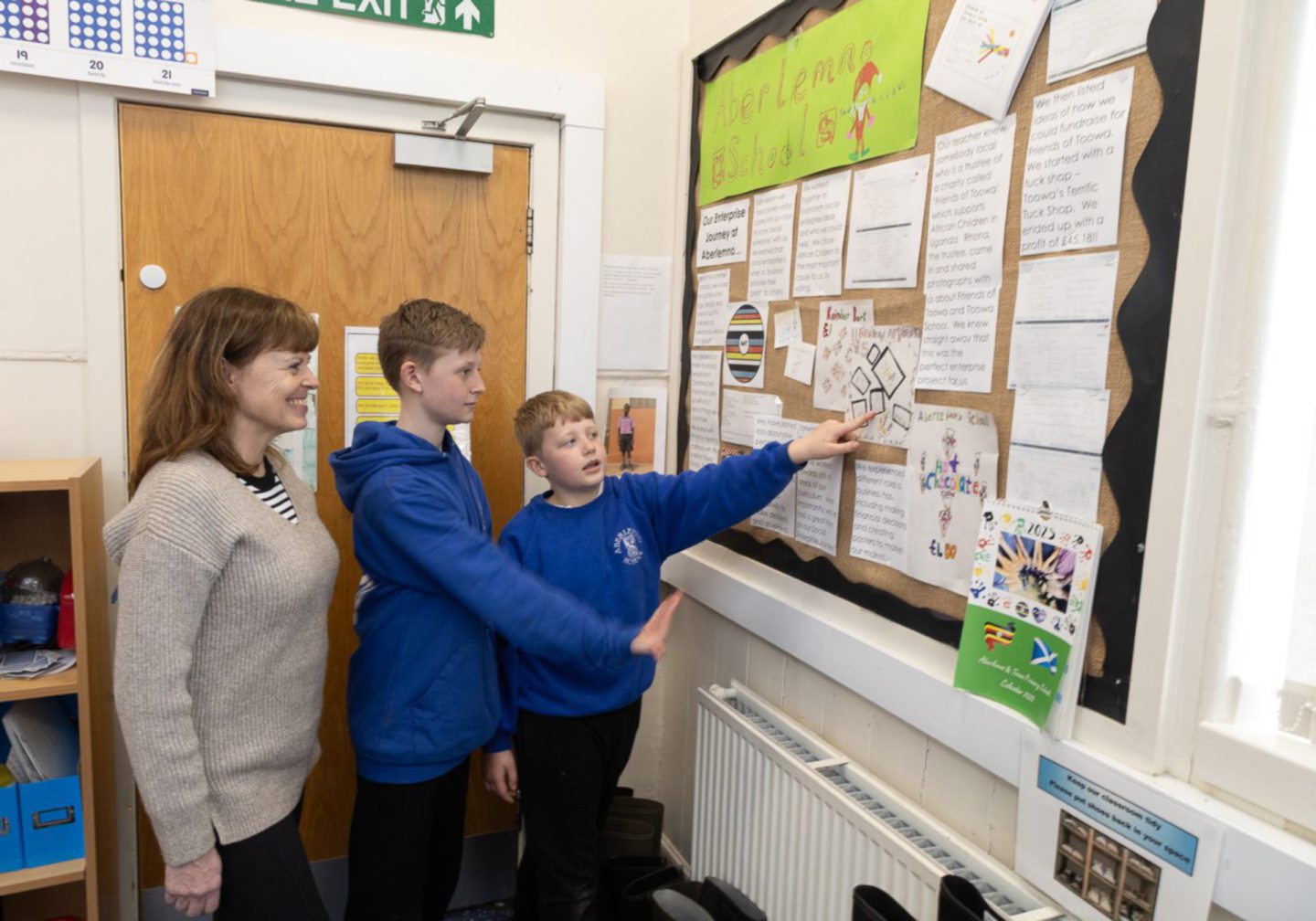 Meet the Angus school forging a bond with fellow pupils in Uganda