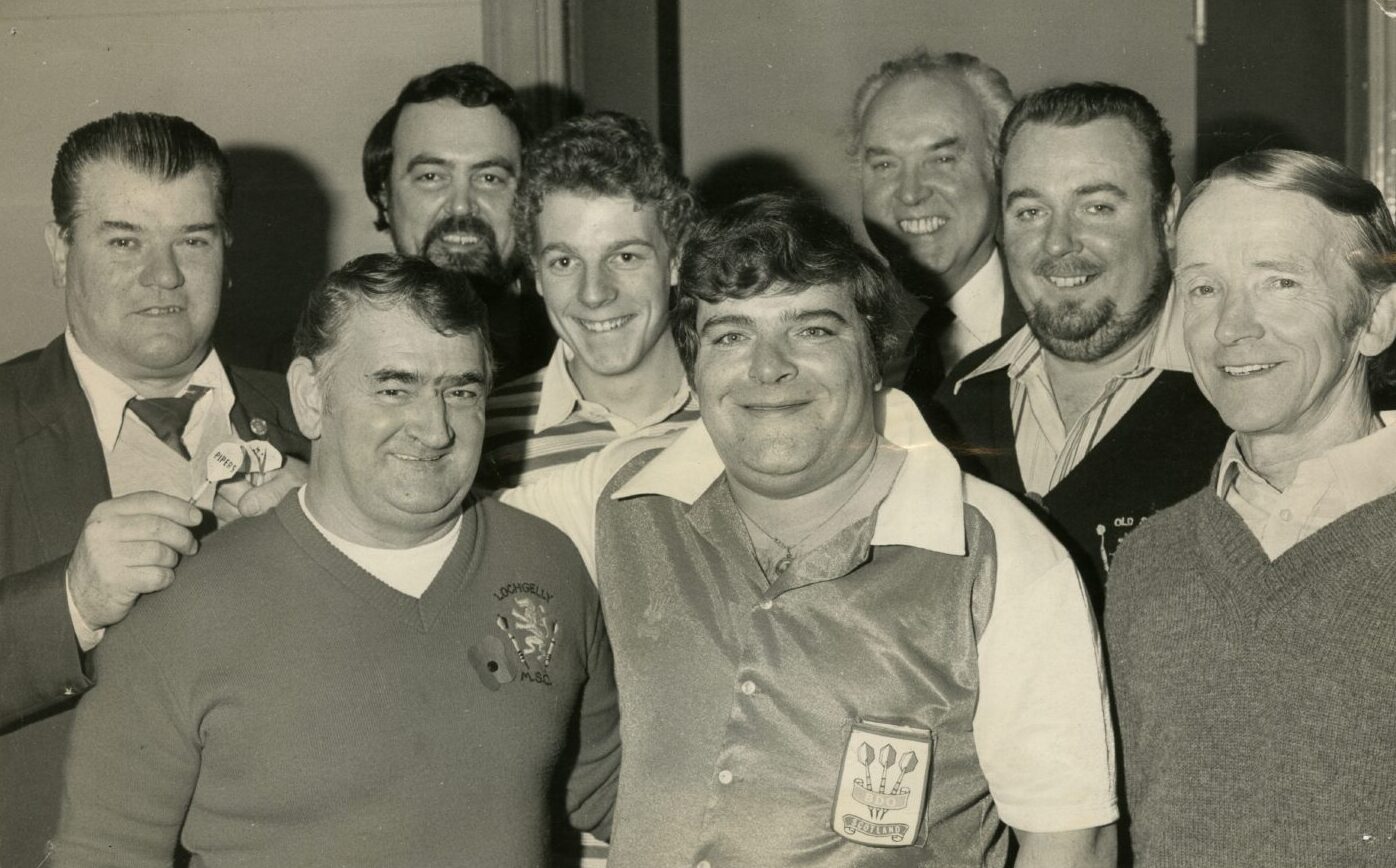Jocky Wilson: Fife darts icon's sporting life in pictures