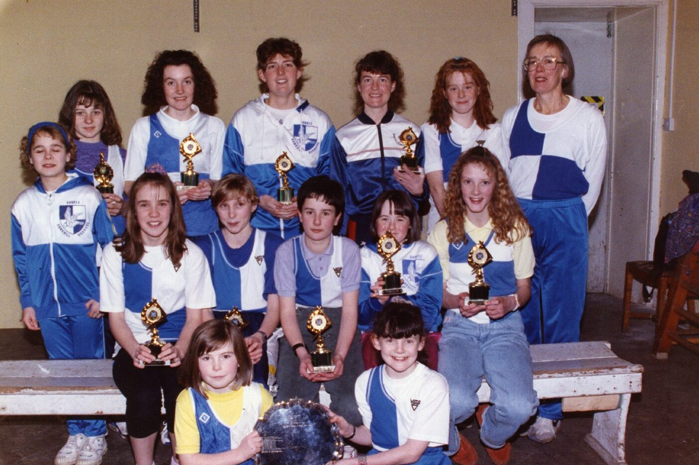 Pictures of Dundee running club Hawkhill Harriers in 80s and 90s