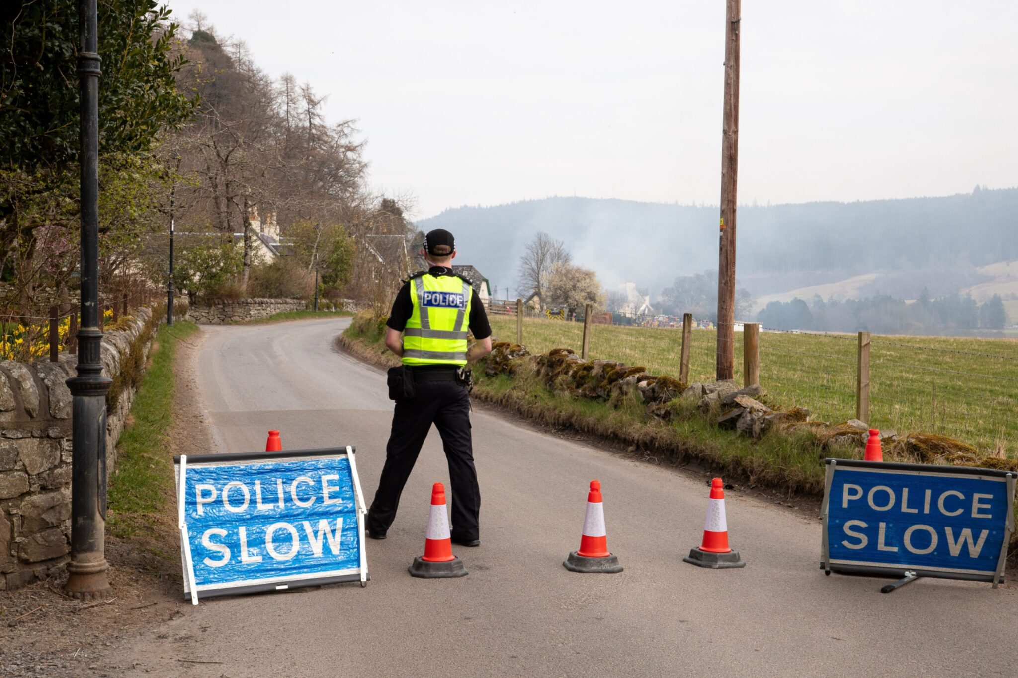 8 crews called to cottages on fire in Fortingall, Perthshire