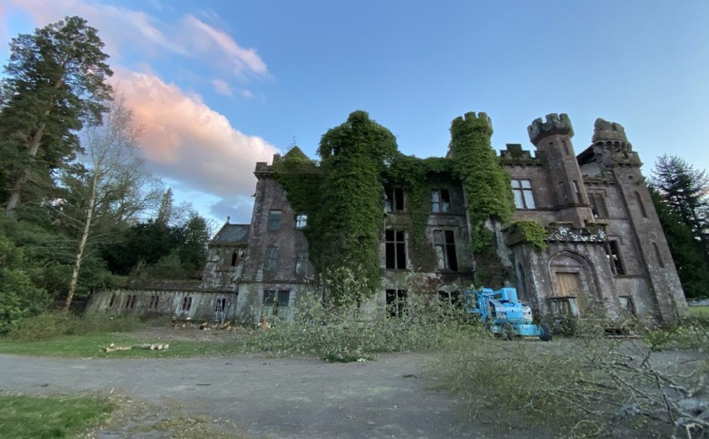 The family breathing new life into once crumbling Culdees Castle