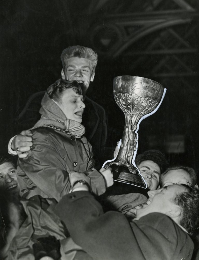 Dundee boxer Dick McTaggart became an Olympic great in 1956