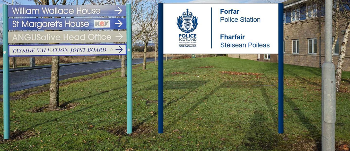 Signs of progress for Police Scotland move to new Forfar HQ