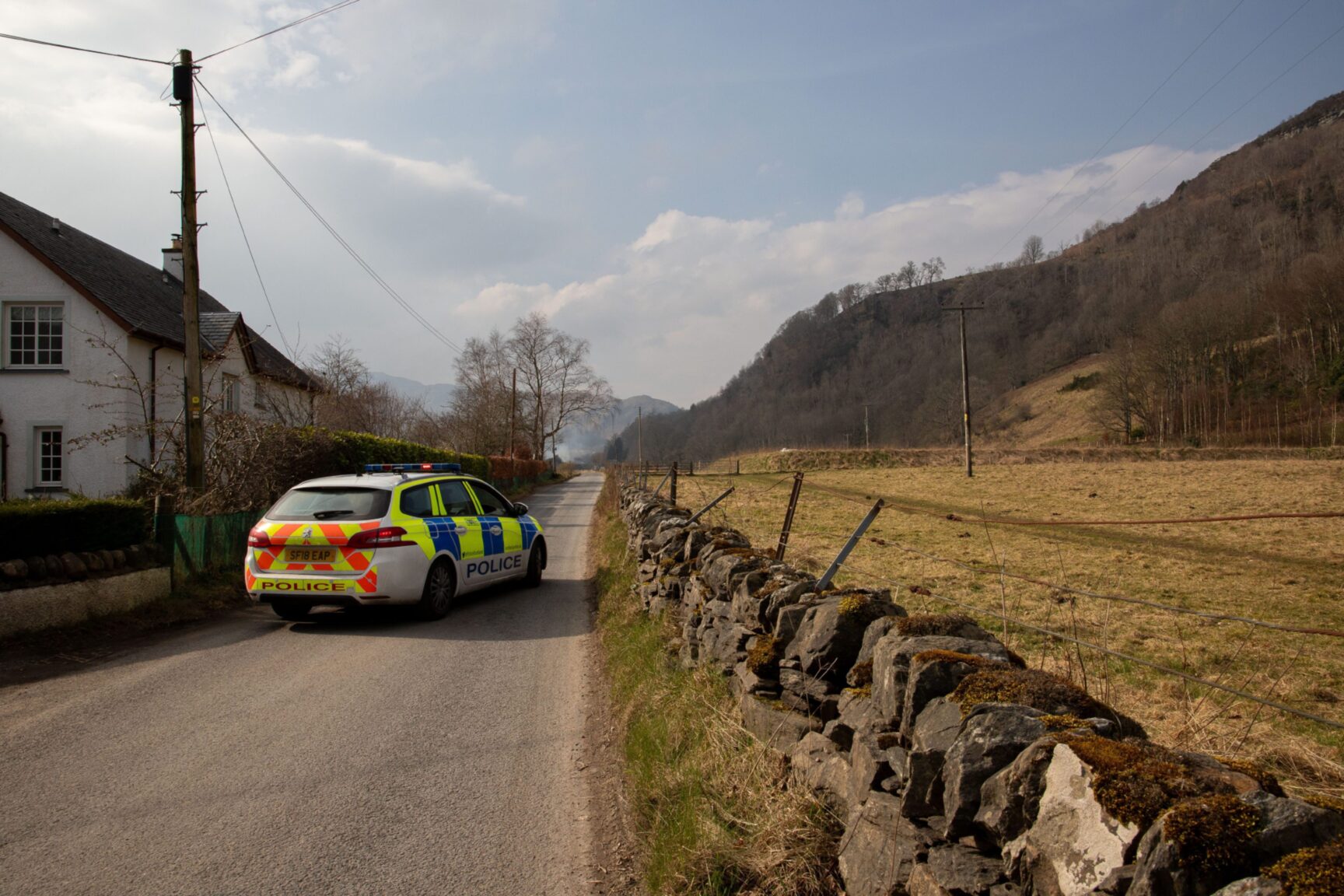 8 crews called to cottages on fire in Fortingall, Perthshire