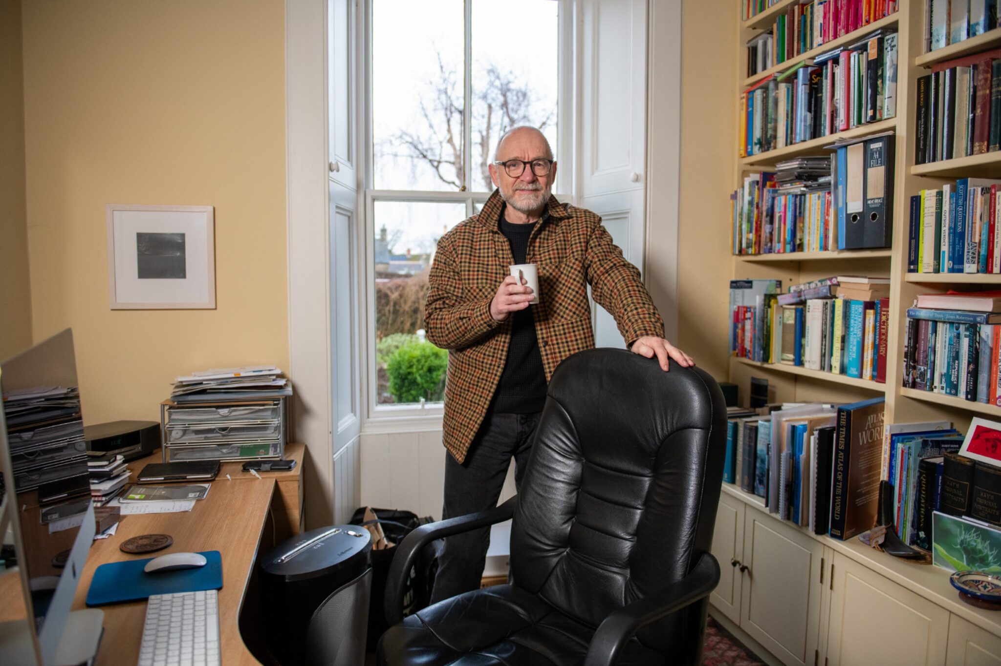 Author James Robertson on his writing life in Angus