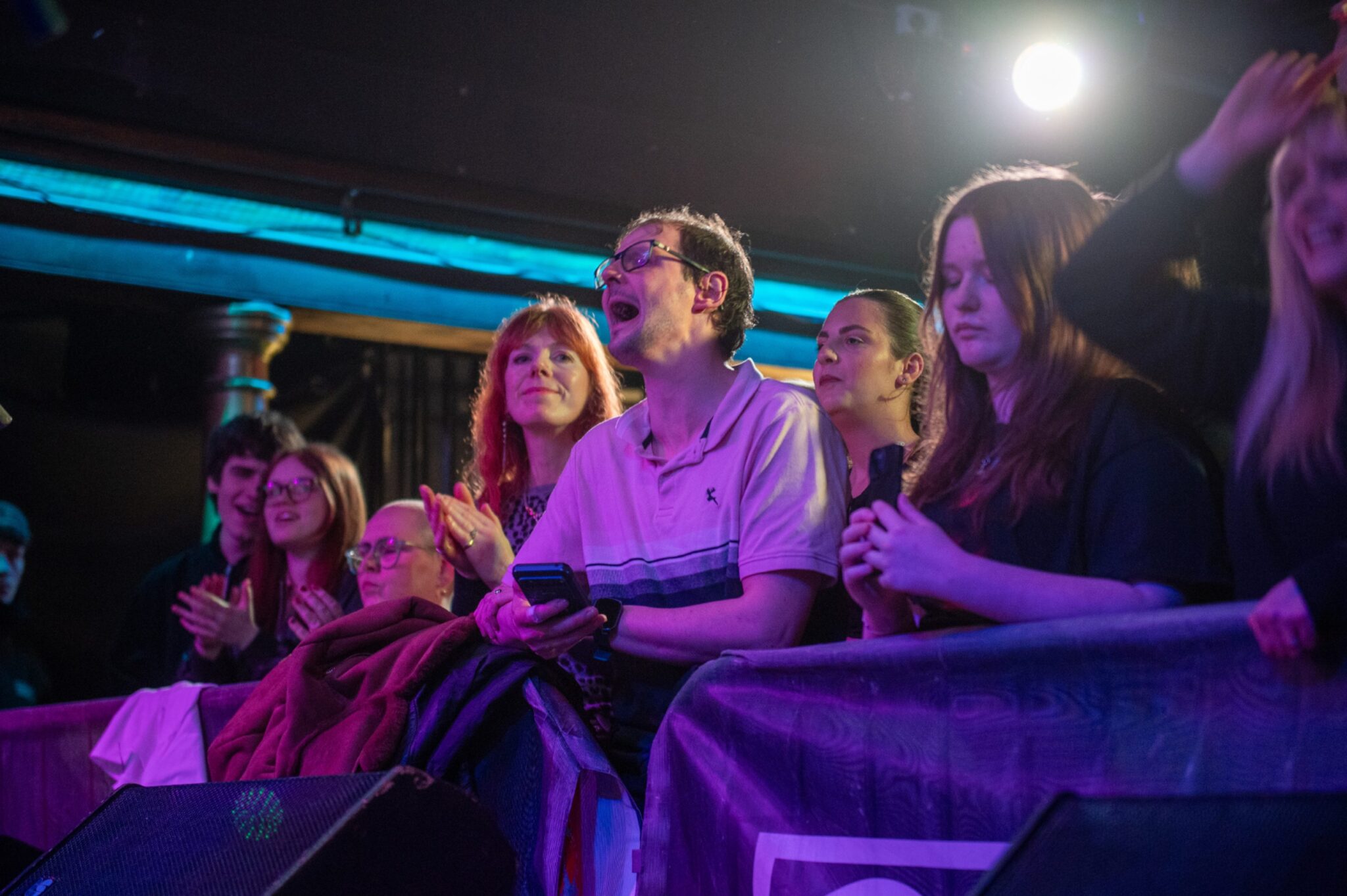Kyle Falconer performs at Church Dundee
