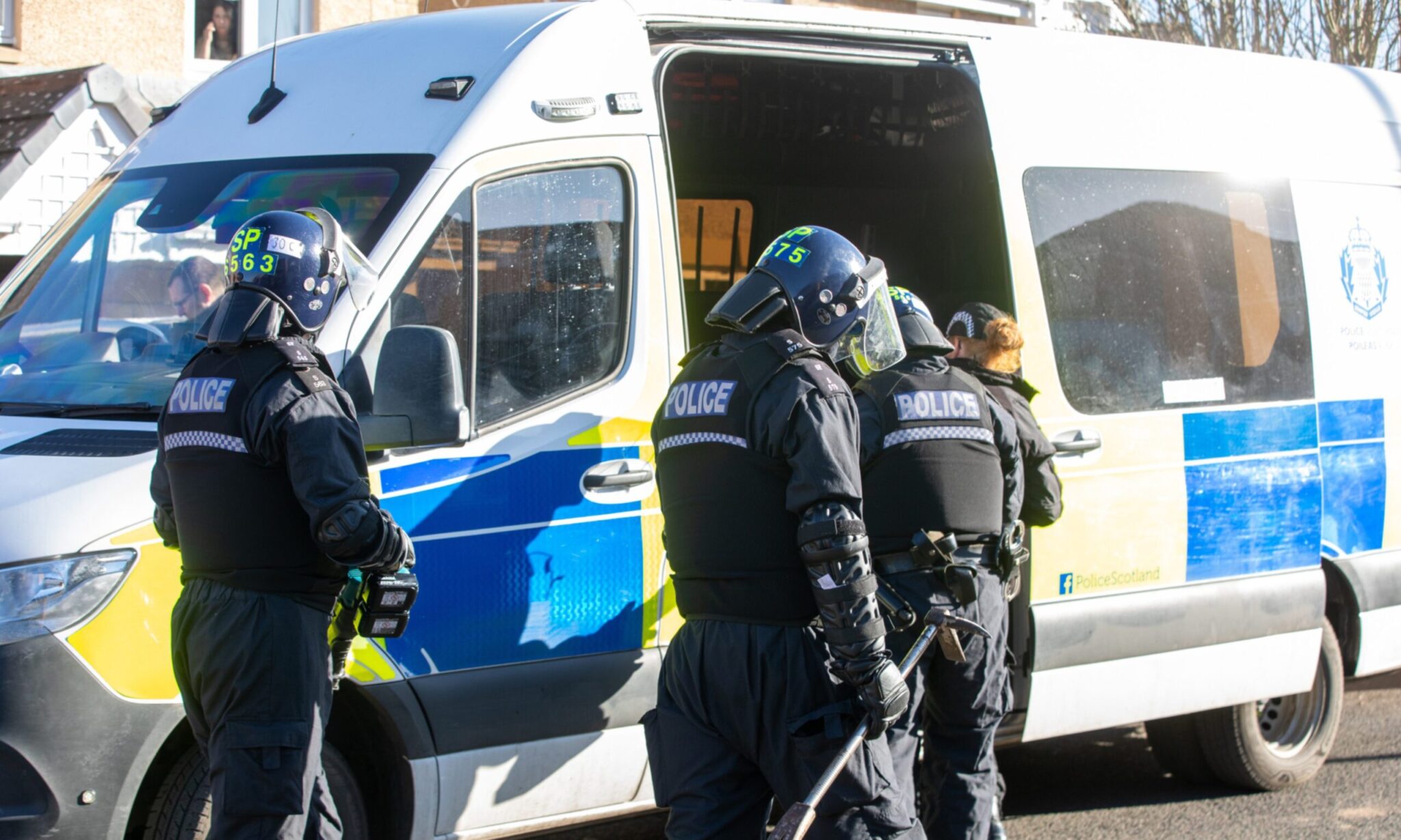 Woman charged with firearms offence after raid in Dunfermline