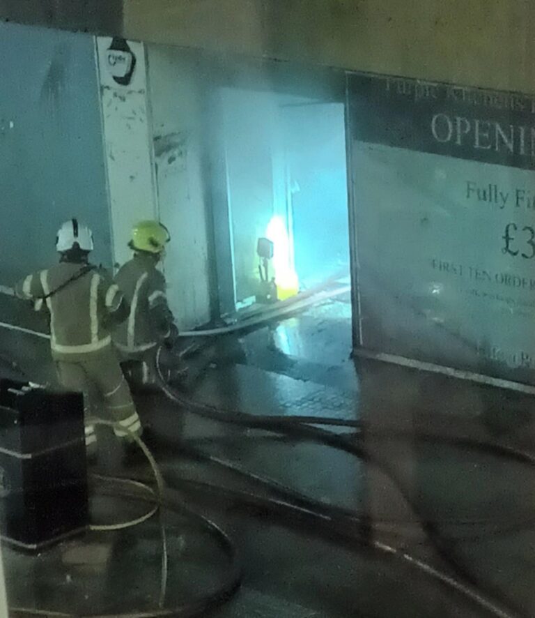 Photos reveal aftermath of major fire in former Kirkcaldy shop
