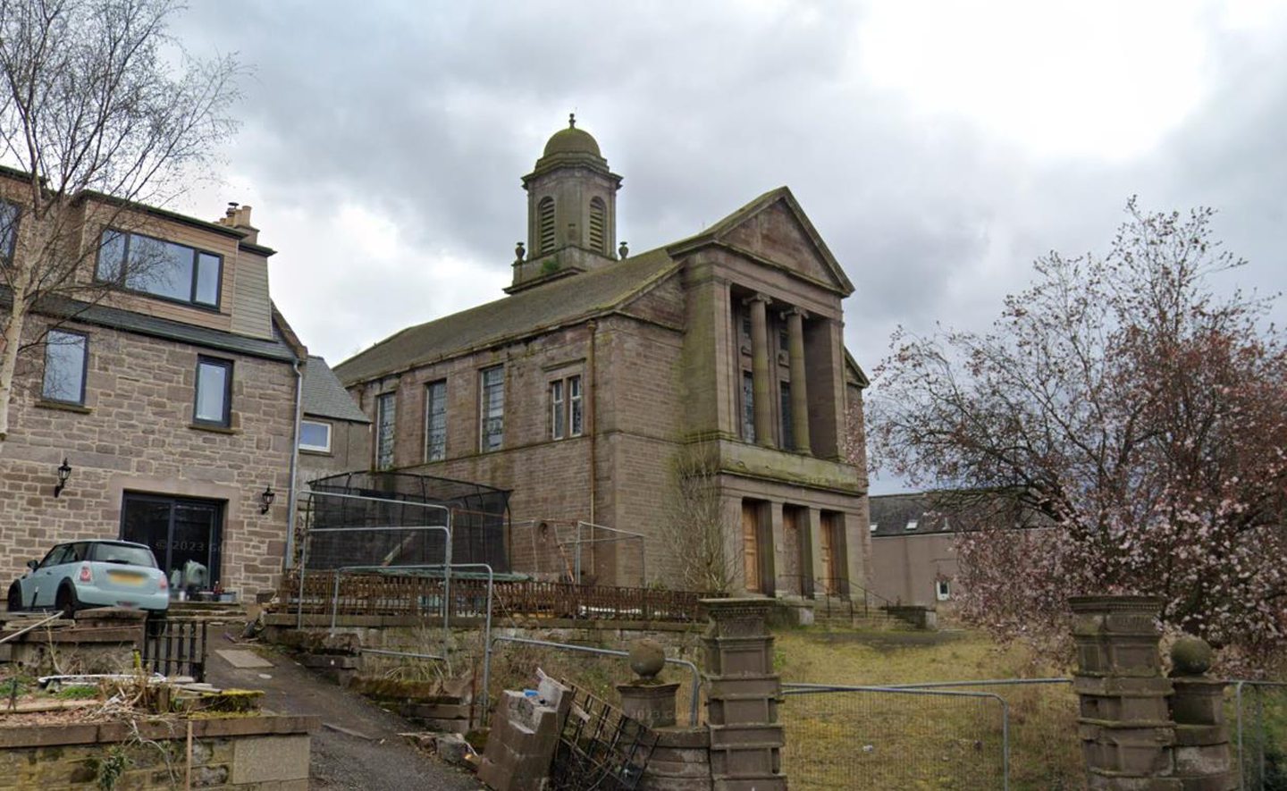 New photos show aftermath of Brechin church fire