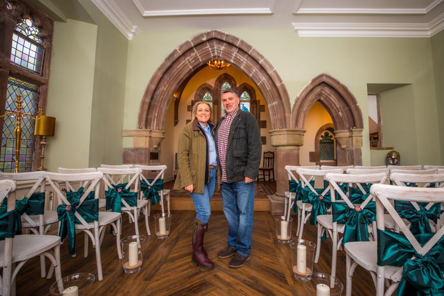 The family breathing new life into once crumbling Culdees Castle