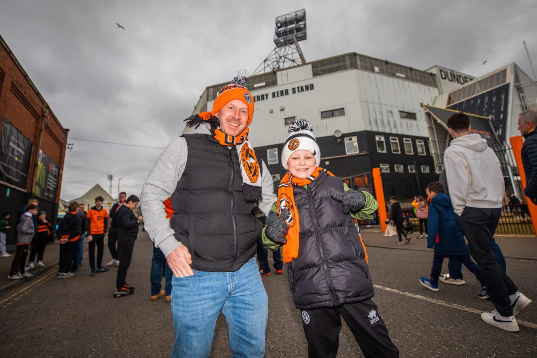 Great fan photos from Dundee derby at Tannadice