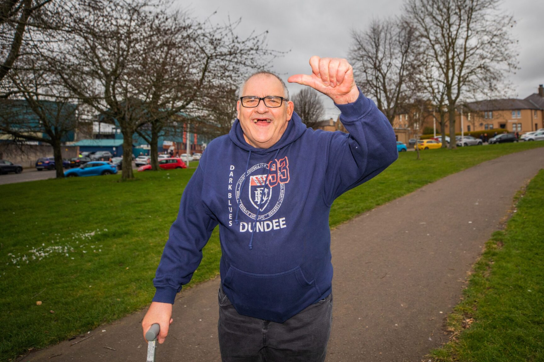 Great fan photos from Dundee derby at Tannadice
