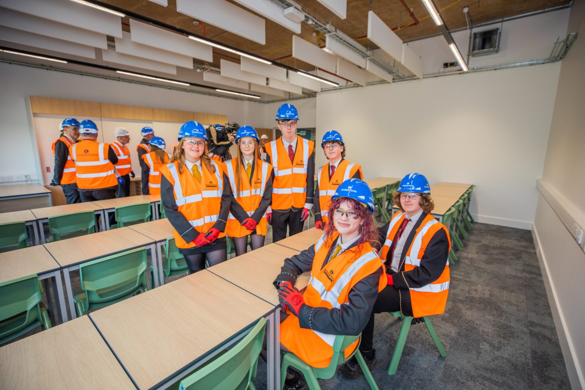 New drone footage shows scale of Drumgeith Community Campus