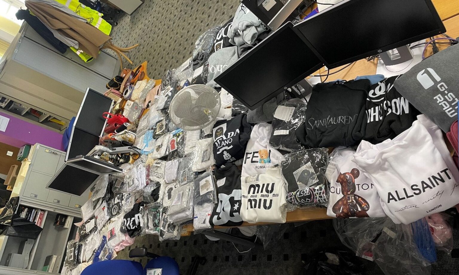 Hundreds of fake designer items found in Perth shop
