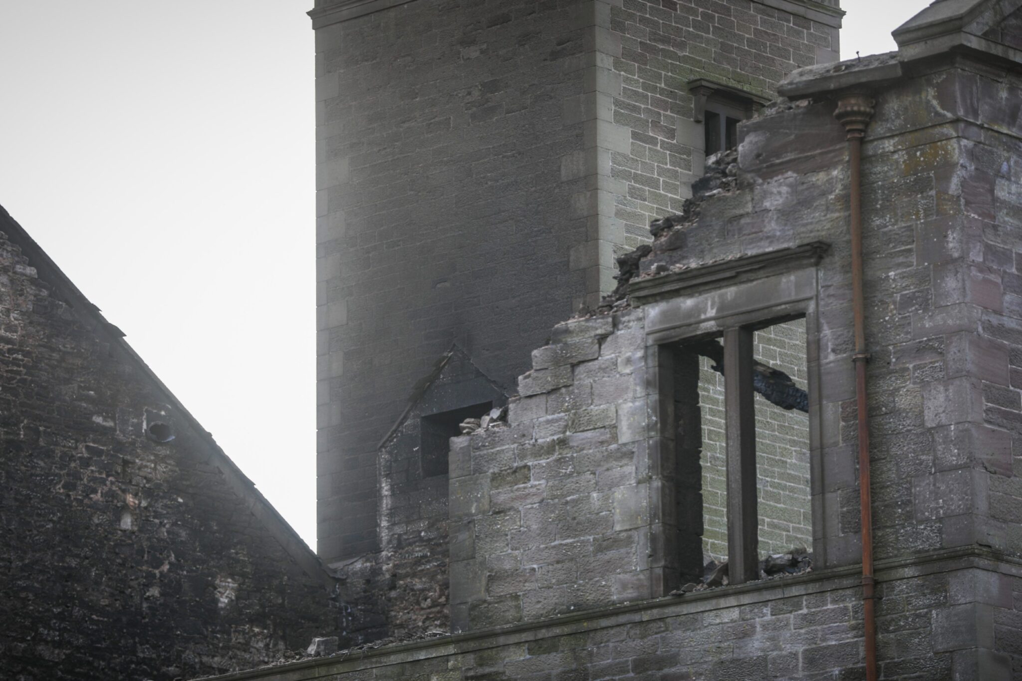 New photos show aftermath of Brechin church fire