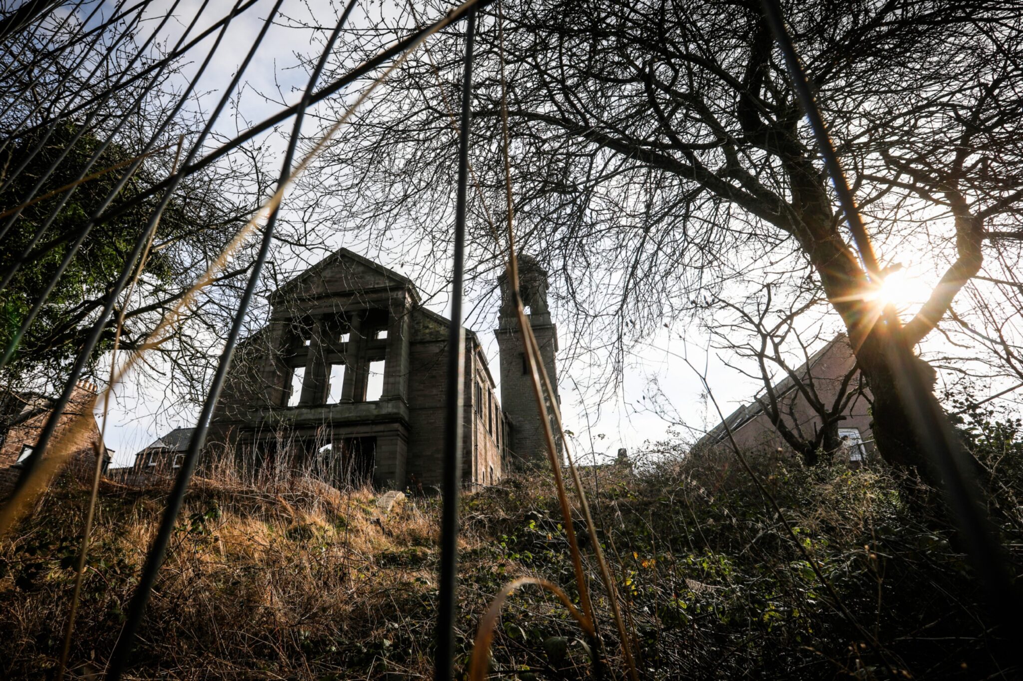 New photos show aftermath of Brechin church fire