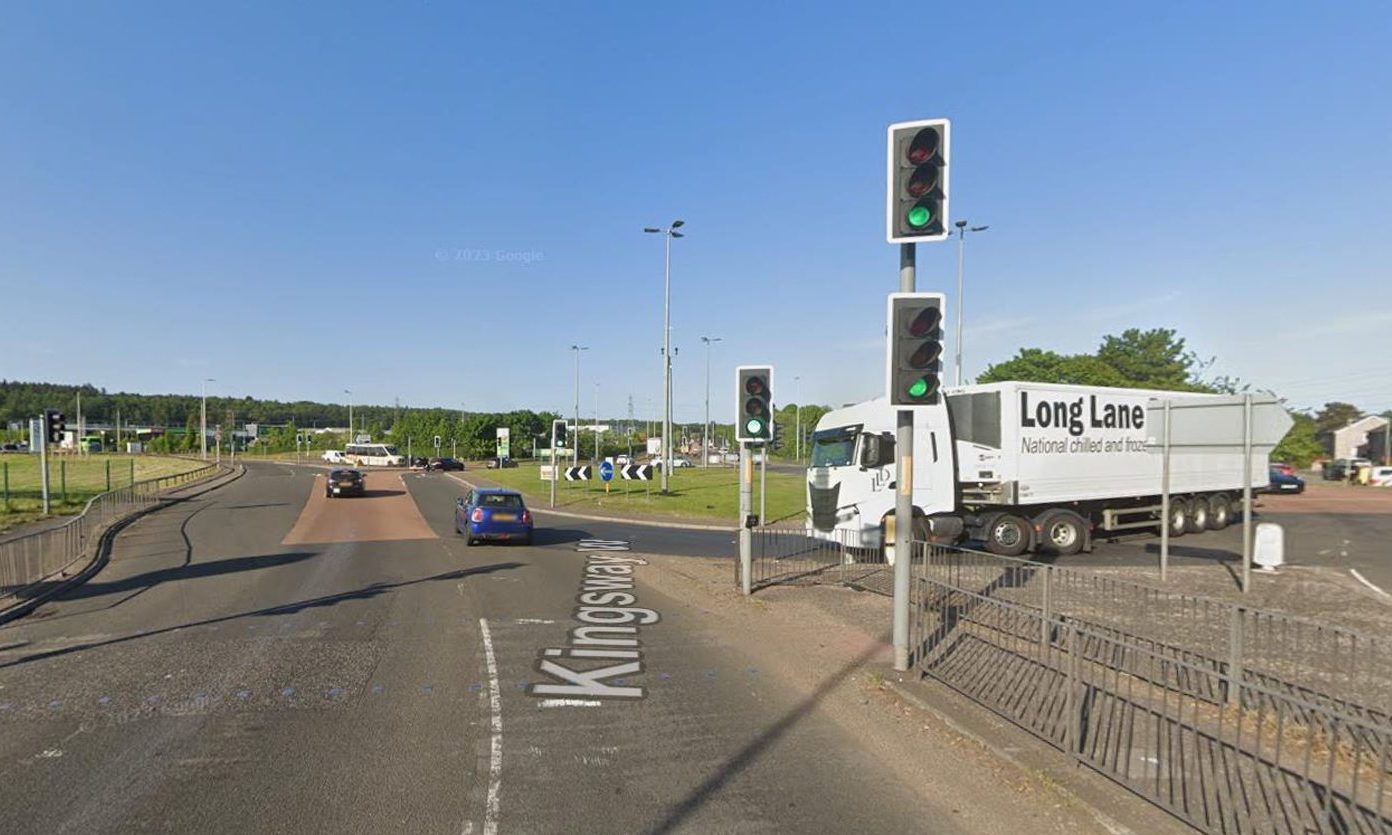 Swallow Roundabout 'no right turn' signs cause Dundee confusion