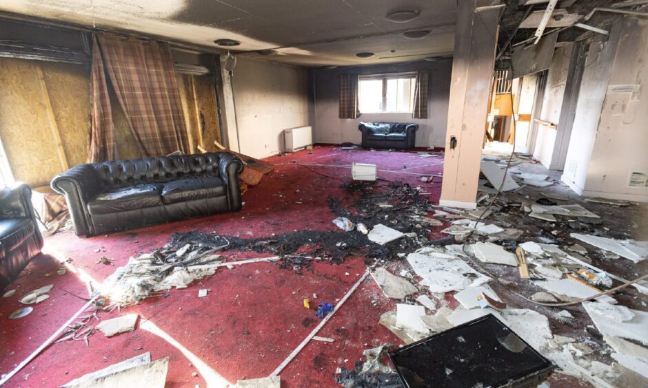 Fire-ravaged former Forfar care home set for demolition