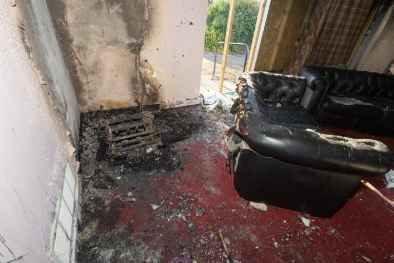 Hunt for culprits as fire-ravaged Forfar Gables spared demolition