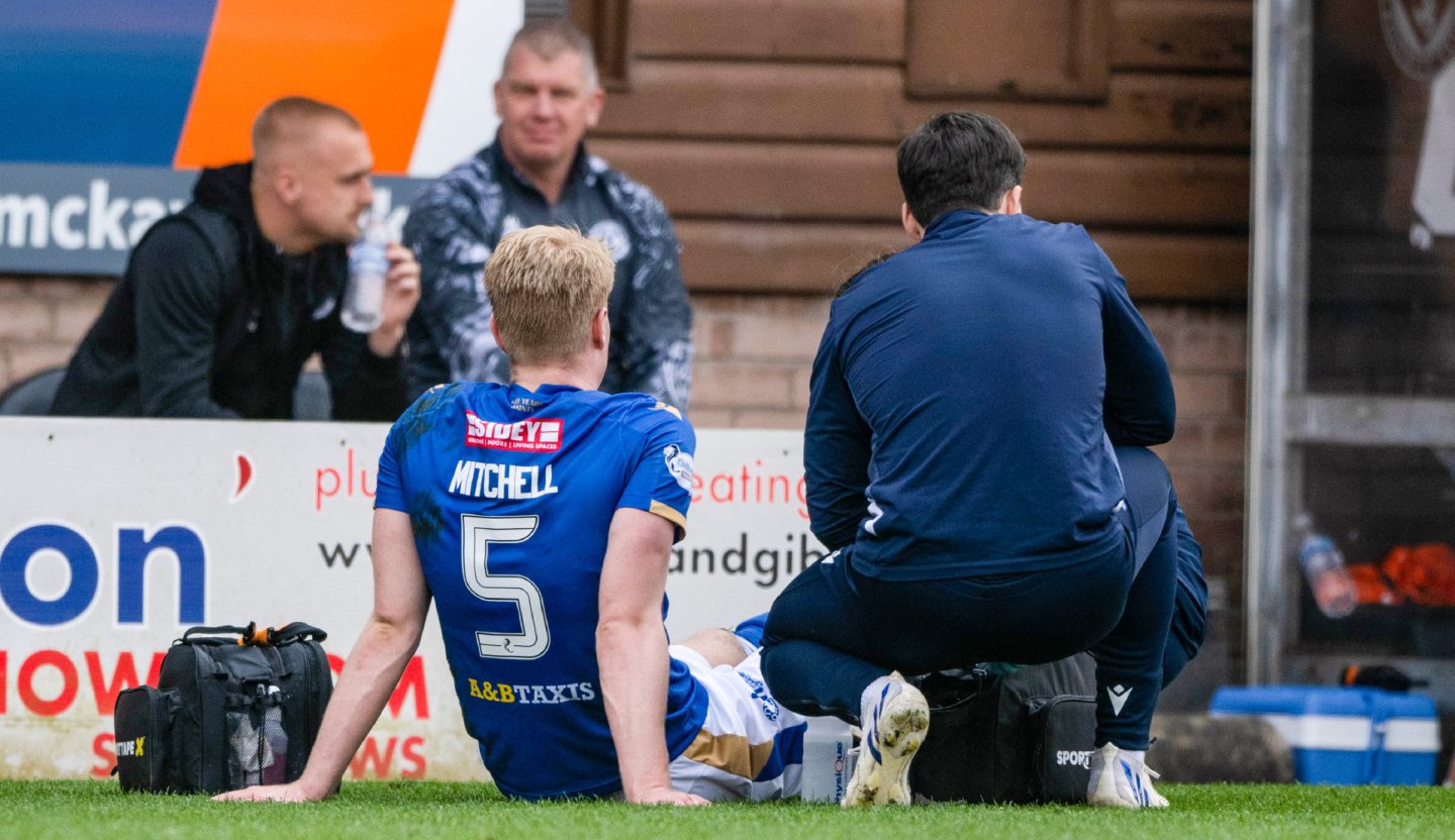 St Johnstone defender Zach Mitchell injury latest