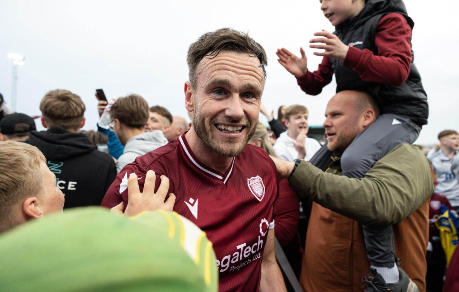 Pictures as Arbroath title win sparks pitch invasion and celebrations