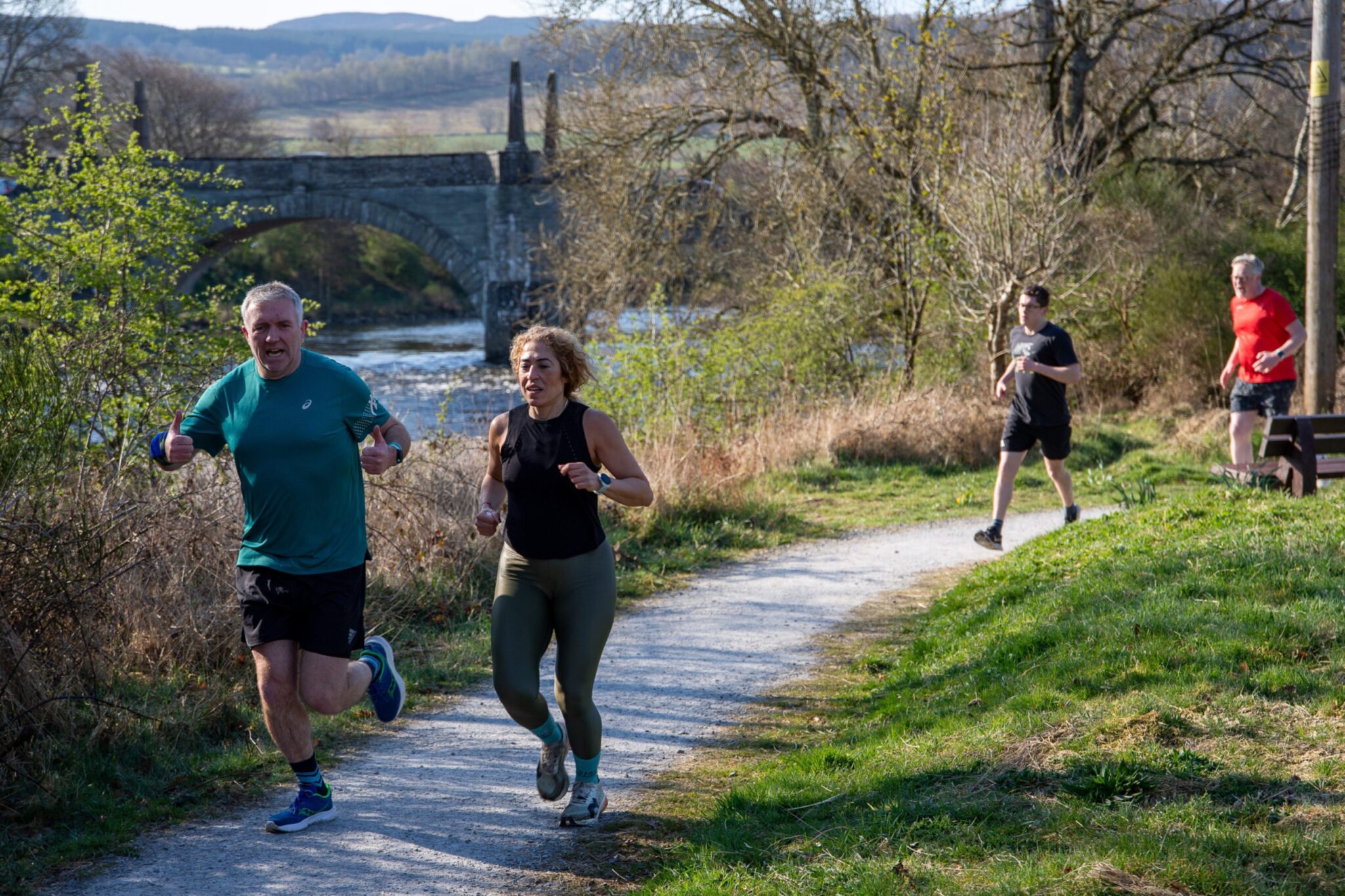 Aberfeldy's first parkrun: Best pictures from FeldyRoo Fitness Trail