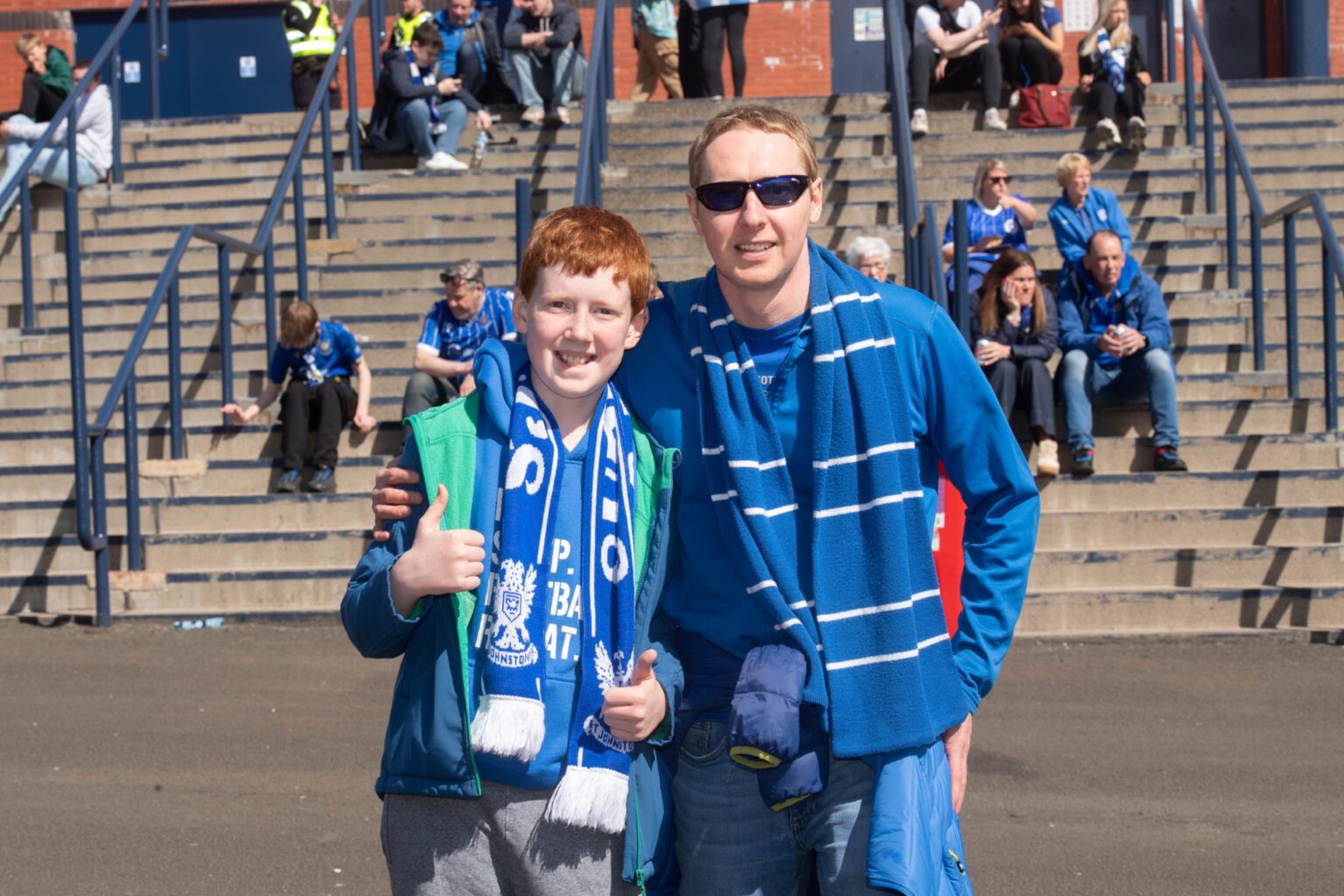 Best photos as St Johnstone fans descend on Hampden for Celtic cup semi ...